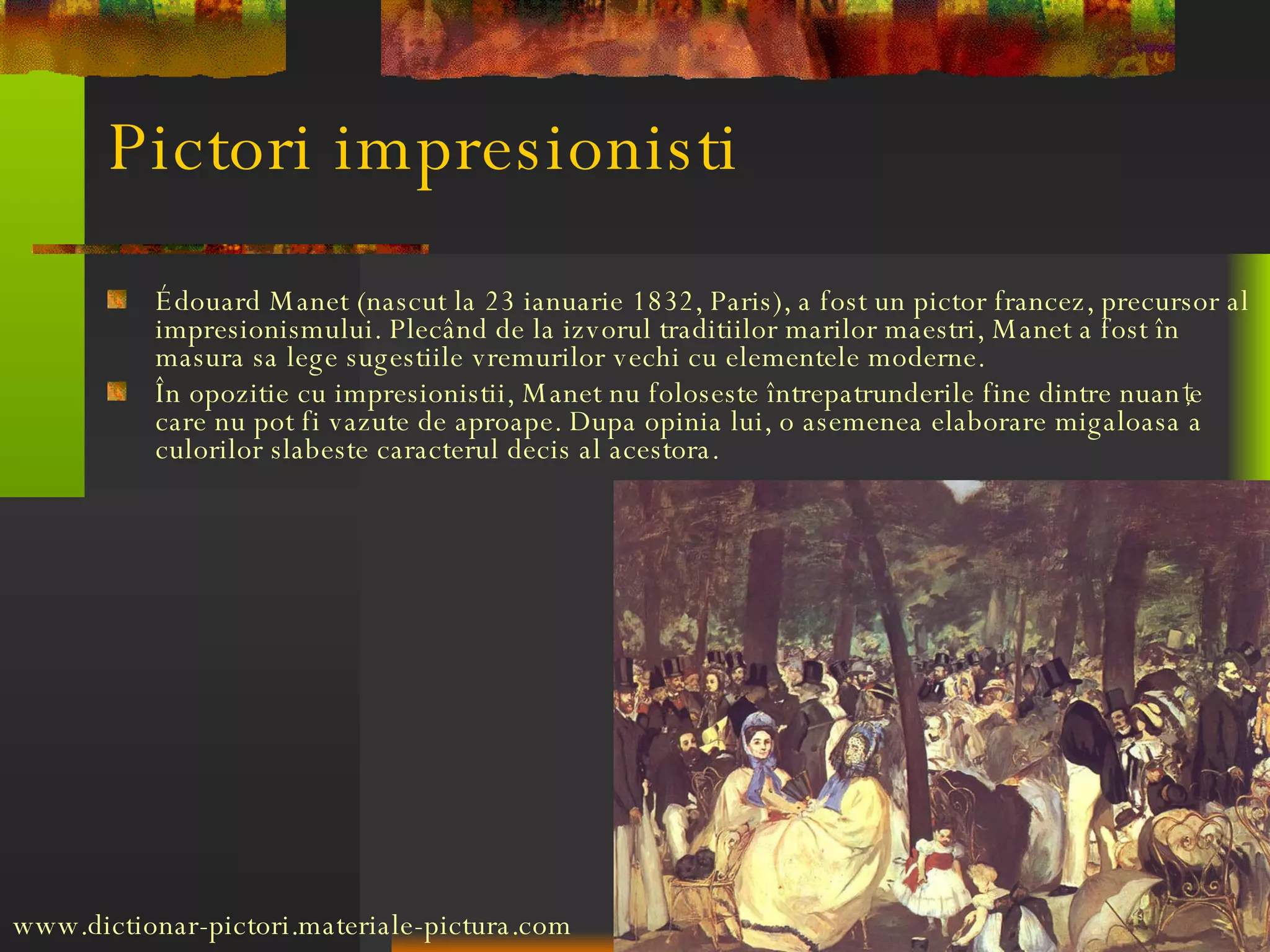 Impresionismul in pictura | PPT