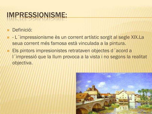 Impresionismo | PPTX
