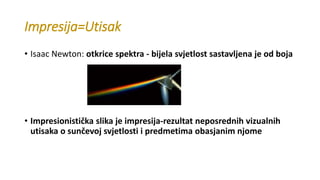 Impresionizam | PPTX