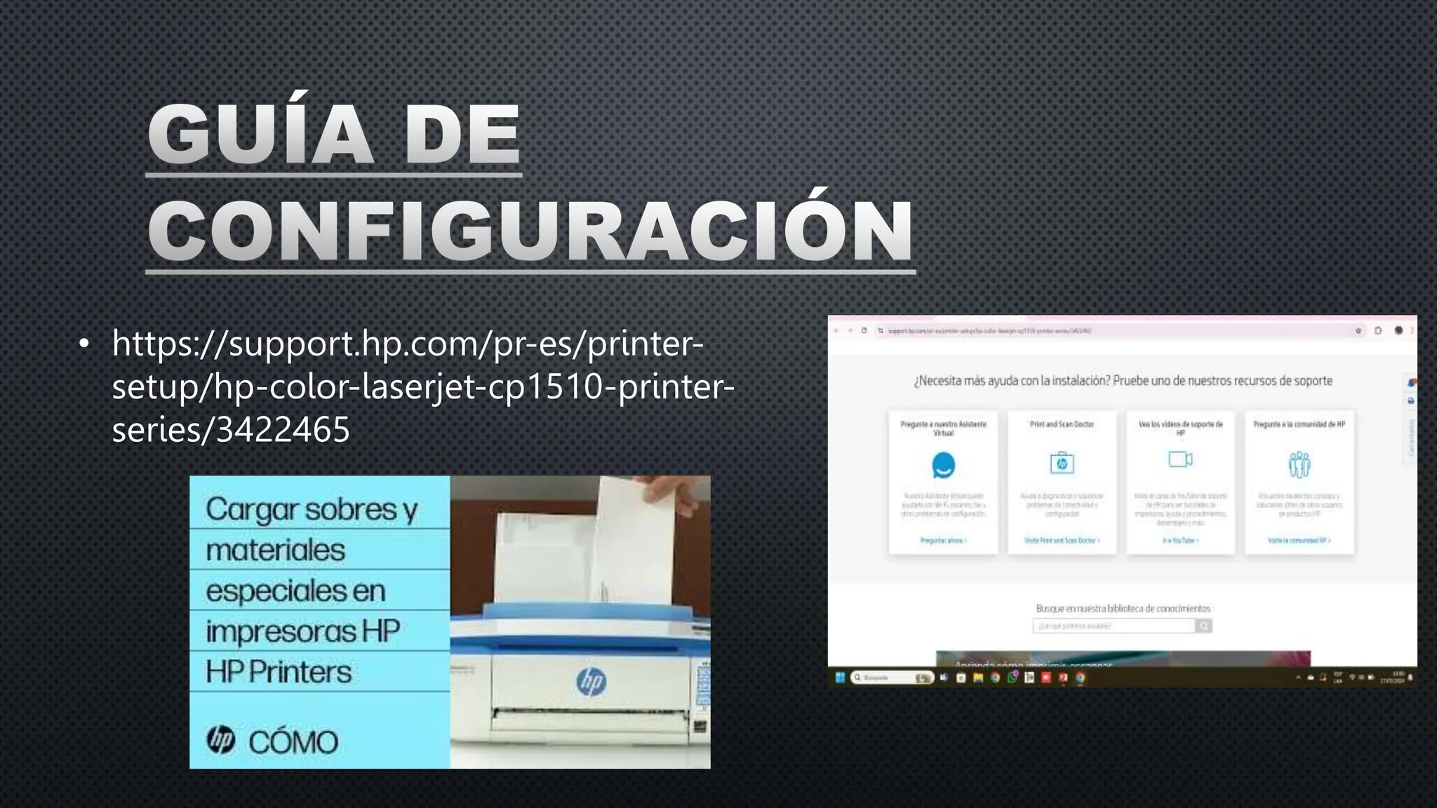 impresora HP color laserjet cp1510 las caracteristicas y funcionespptx ...