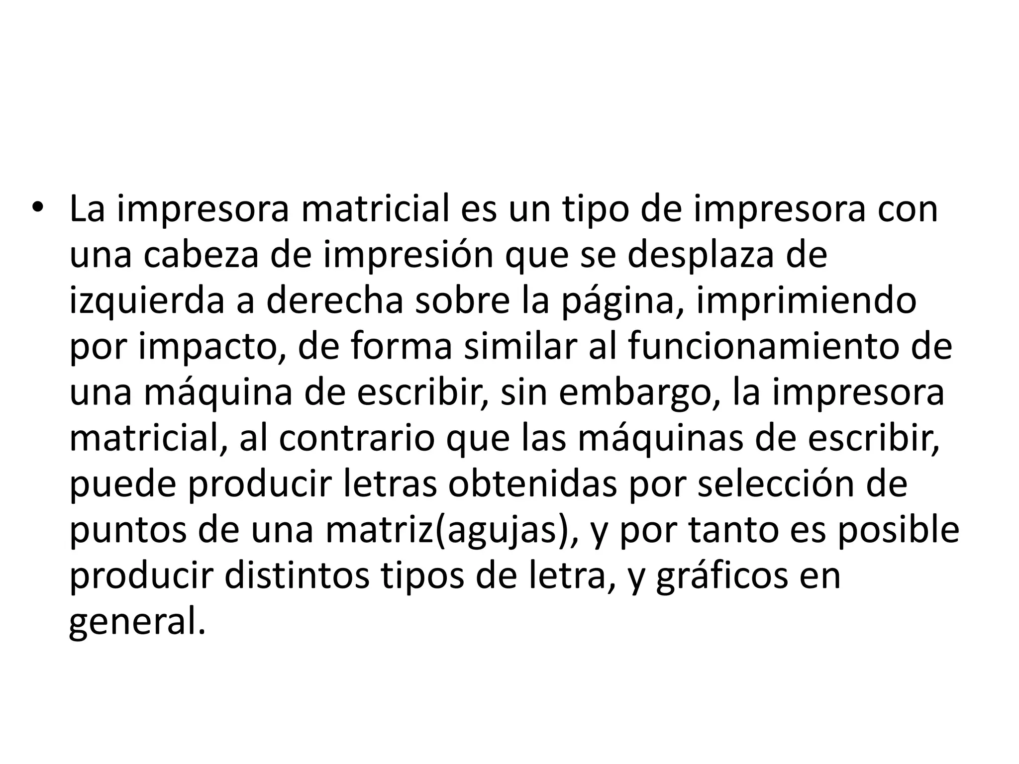 Impresora Matricial Pptx Computer Peripherals Computing 6606