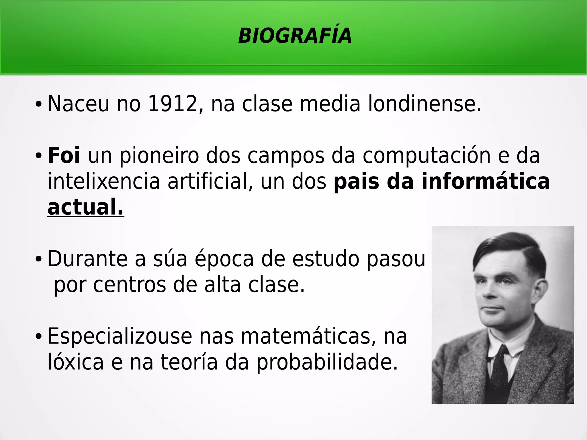 Alan Mathison Turing | ODP
