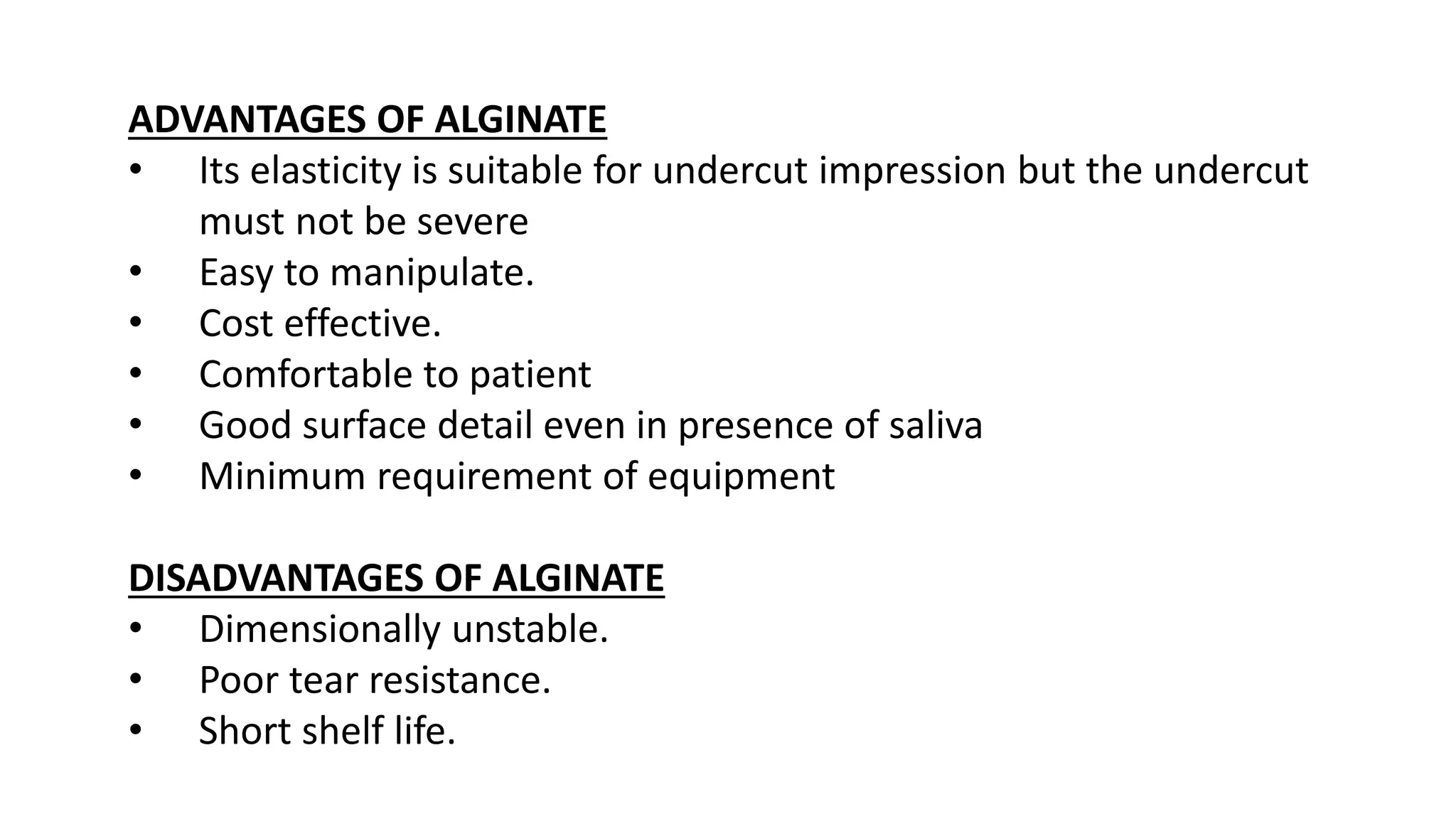 Impression materials used in orthodontics | PPTX