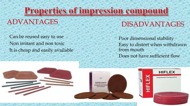 IMPRESSION MATERIALS PROSTHODONTICS | PPTX