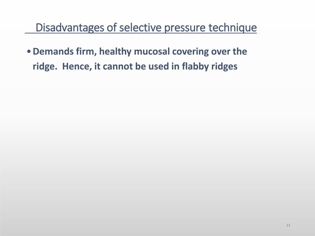 IMPRESSION AND THEORIES IN CD .pptx