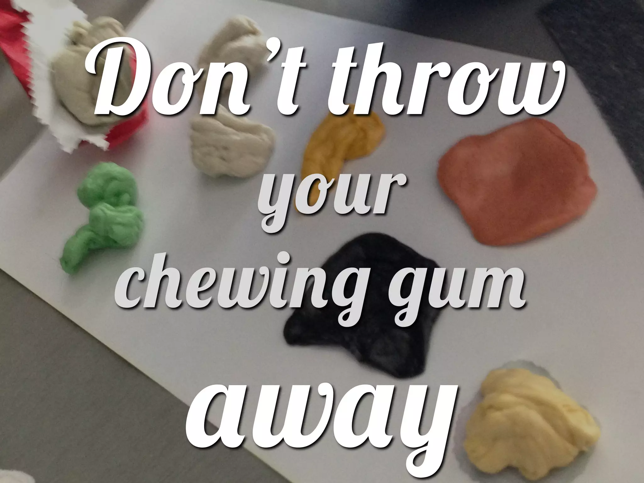 The Chewing Gum Impression | PDF