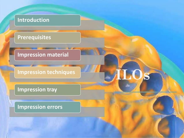 Impression errors presentation | PPT