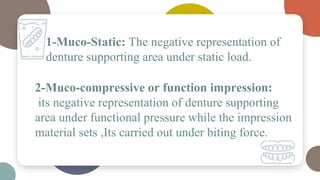 Impression for complete denture.pptx | Dental Health | Diseases and ...