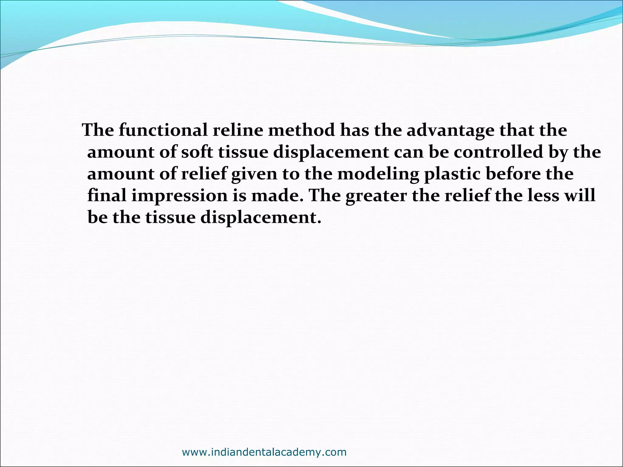 Impression for distal extension bases /certified fixed orthodontic ...