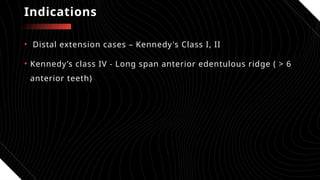 impression in distal extension rpd.pptx presentation seminar | PPT