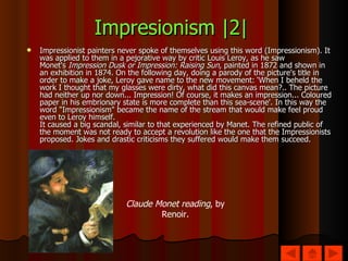 Impressionism | PPT