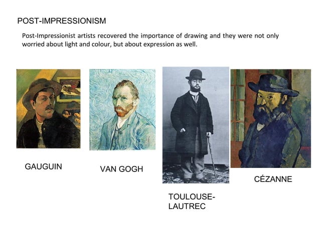 Impressionism, Neo-Impressionism and Post-Impressionism | PPT