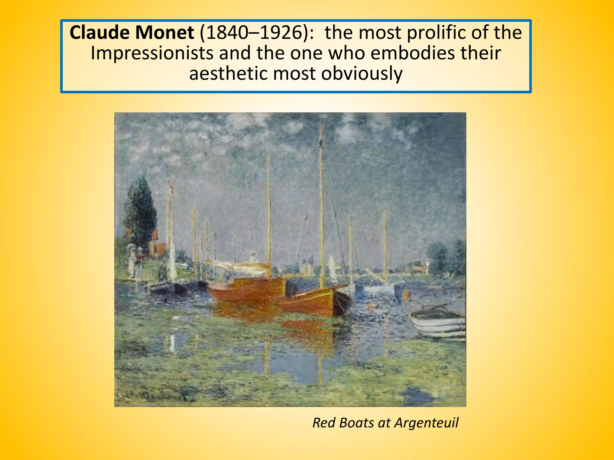 Impressionism | PPTX