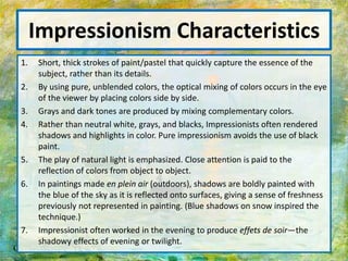 Impressionism | PPTX