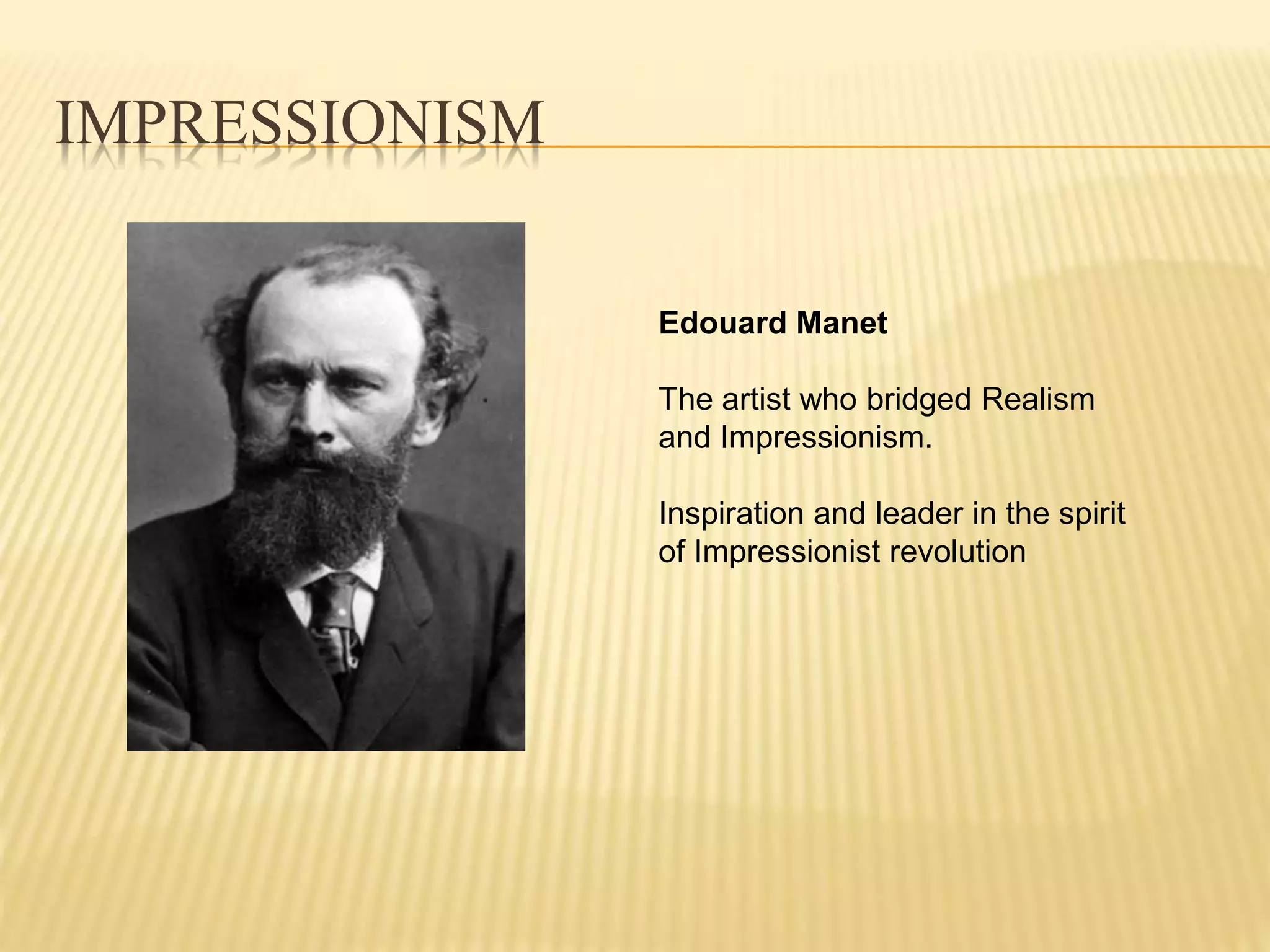 Impressionism | PPTX