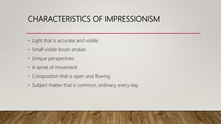 Impressionism | PPT