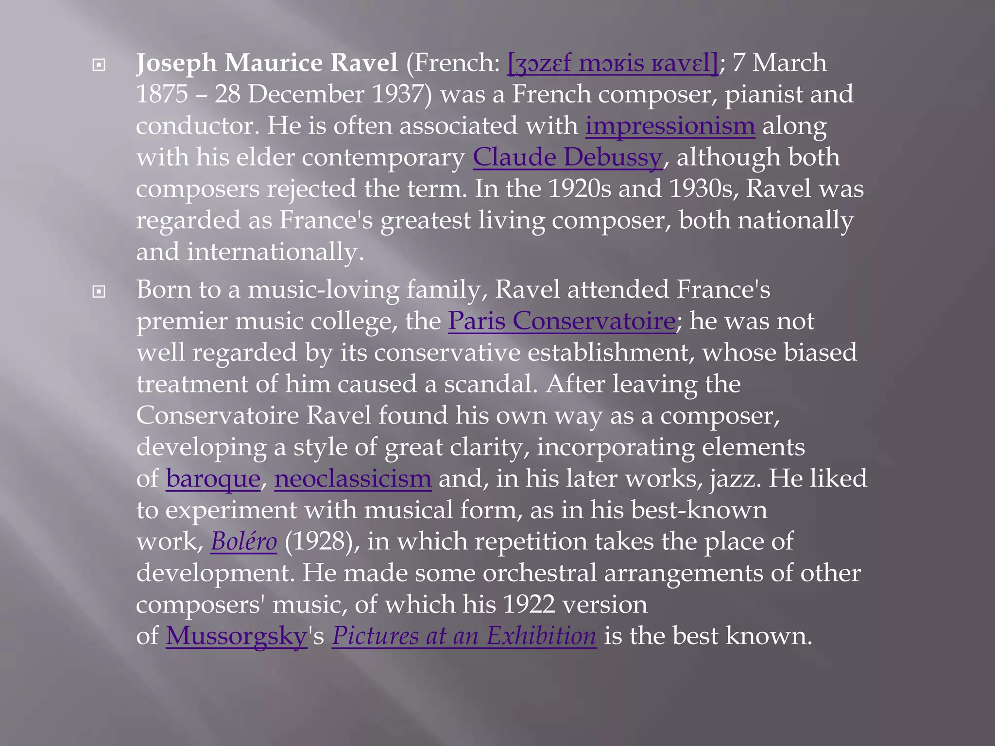 Impressionism and more + Composers | PPTX