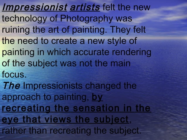 Impressionism | PPT