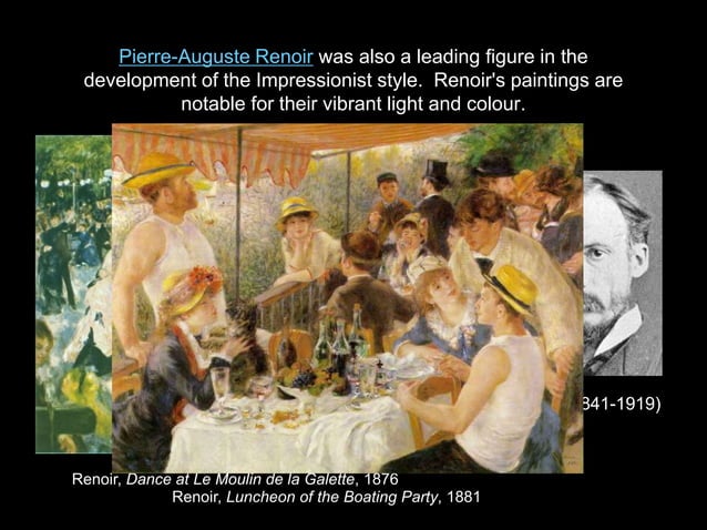 Impressionism art powerpoint presentation | PPT | Painting | Arts and Crafts