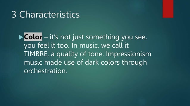 THE 20TH CENTURY MUSIC : IMPRESSIONISM.pptx