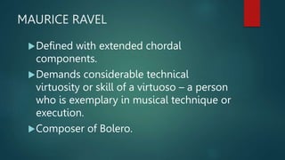 THE 20TH CENTURY MUSIC : IMPRESSIONISM.pptx