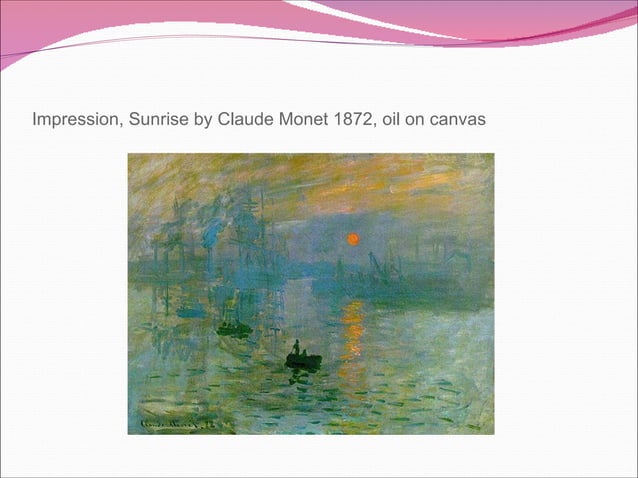 Impressionism By Emily | PPT | Modern Art | Fine Art