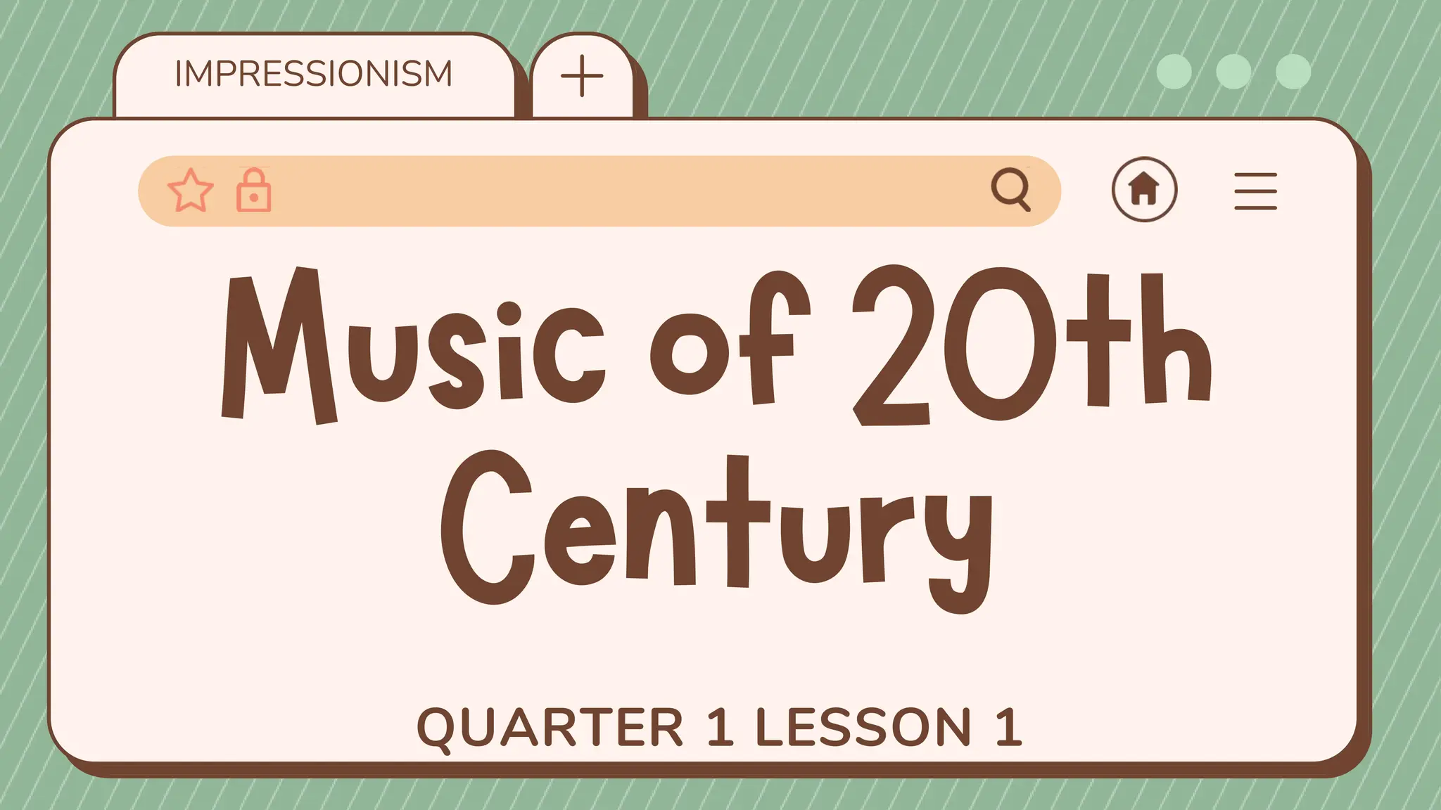 Impressionism Expressionism Music Presentation Pptx