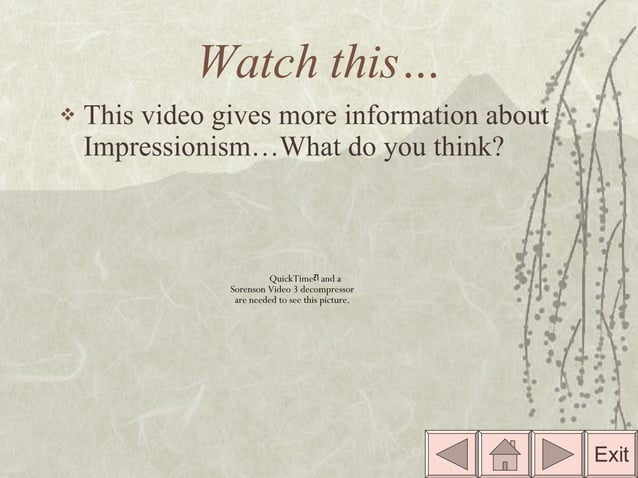 Impressionism Interactive PowerPoint Presentation | PPT