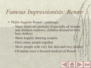 Impressionism Interactive PowerPoint Presentation | PPT