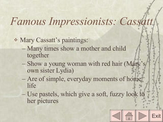 Impressionism Interactive PowerPoint Presentation | PPT