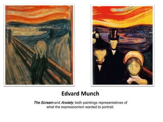 Impressionism and expressionism | PPTX