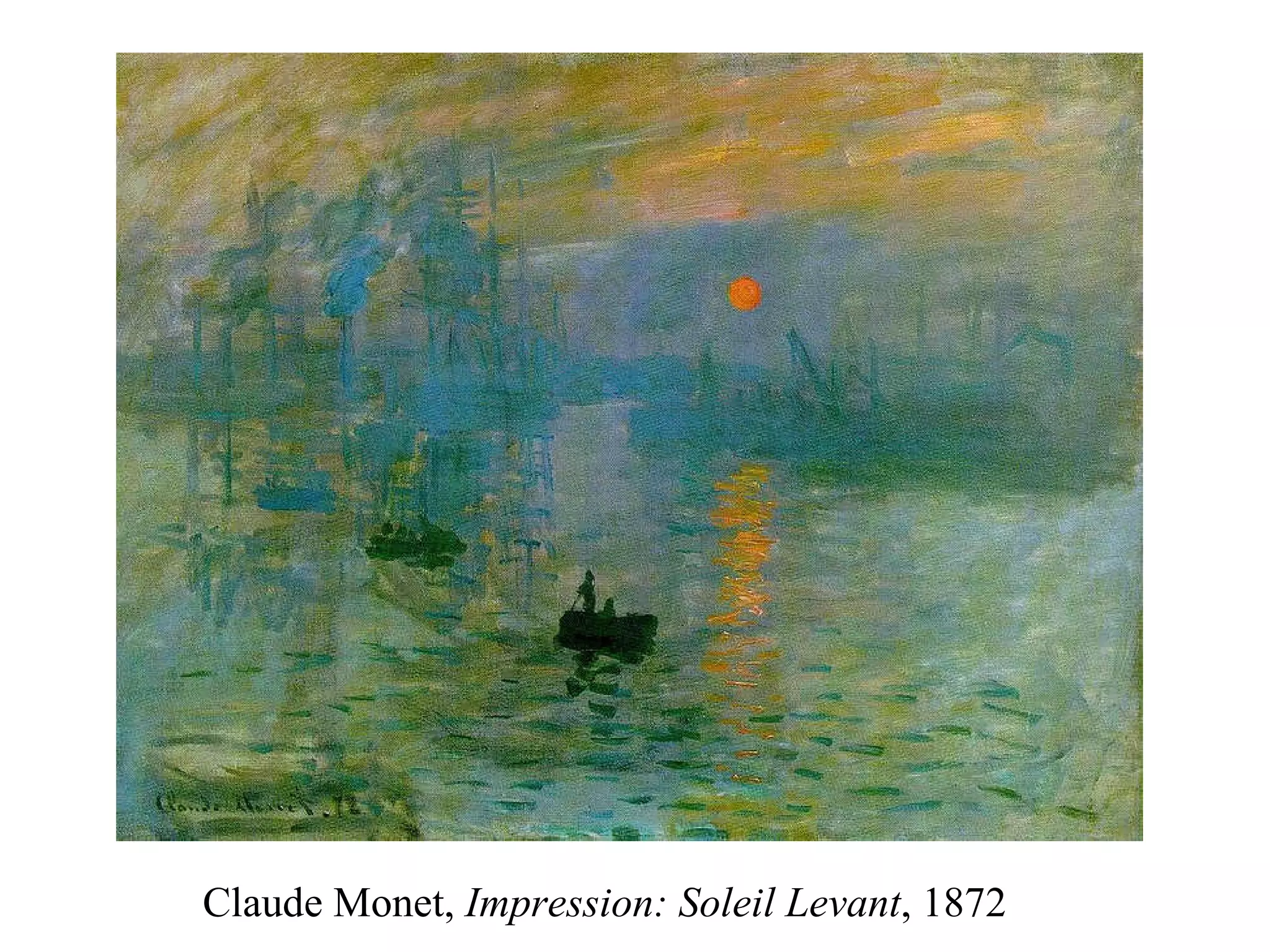 Impressionism and post-impressionism | PPT