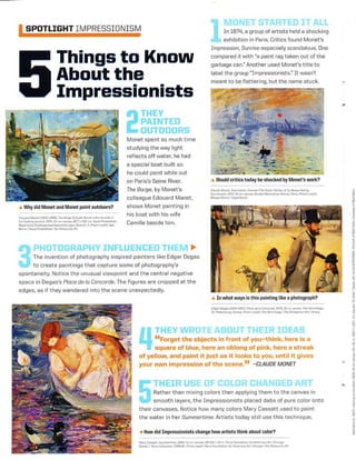 Impressionism arthistoryassignment | PDF | Painting | Arts and Crafts