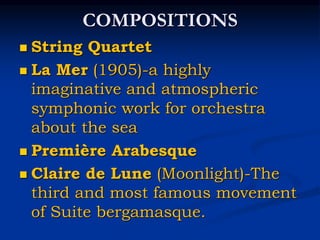 Impressionism (Debussy) | PPT
