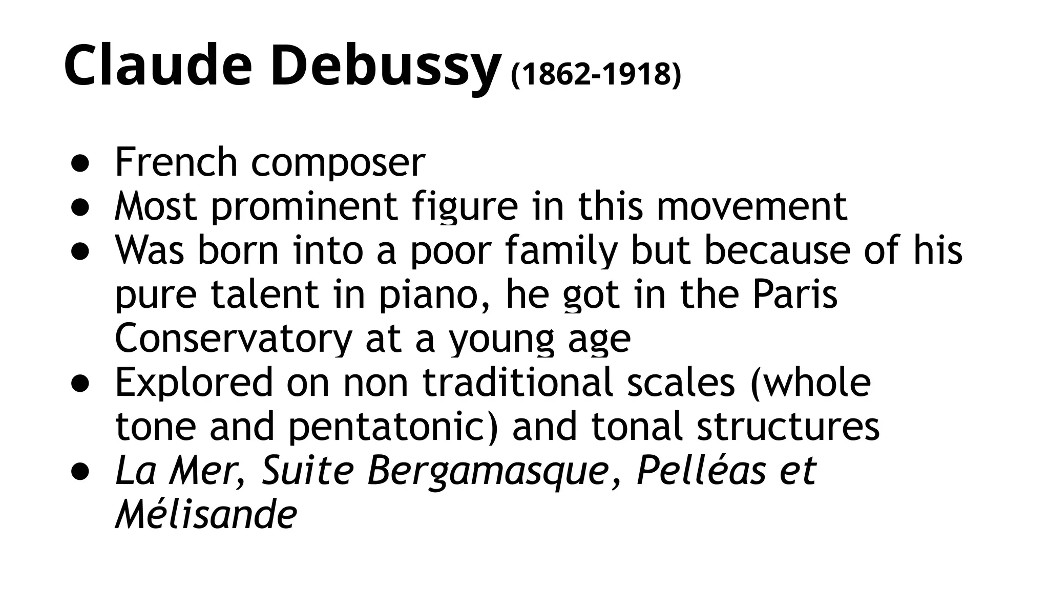 20th century music - impressionism in music.pptx