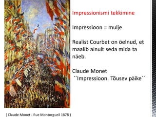 Impressionism | PPT