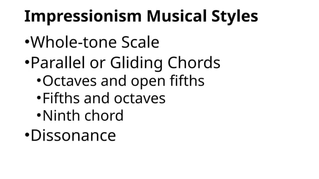 Impressionism MUSIC of grade 10 quarter 1 | PPTX
