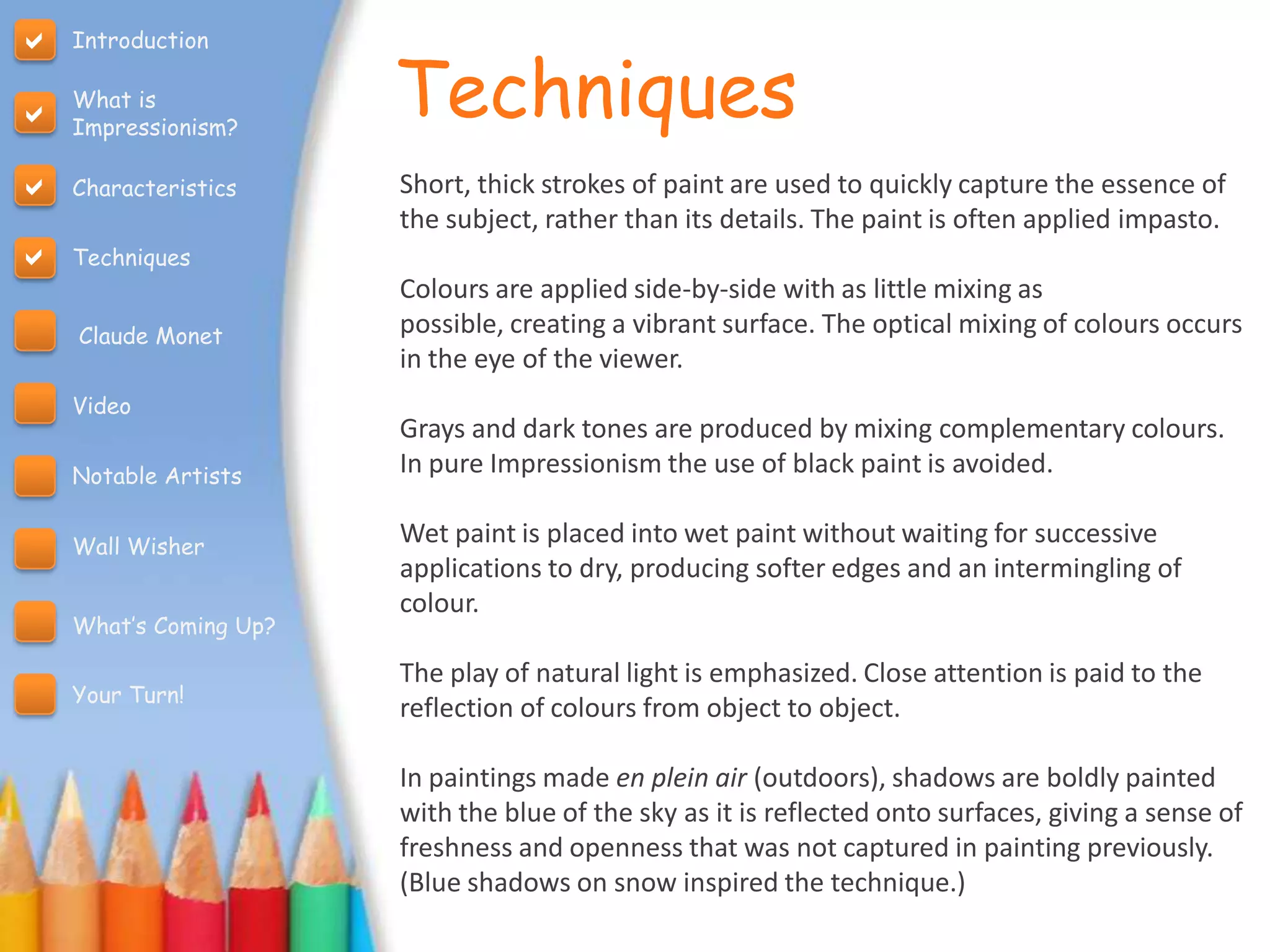 Impressionism PowerPoint | PPTX