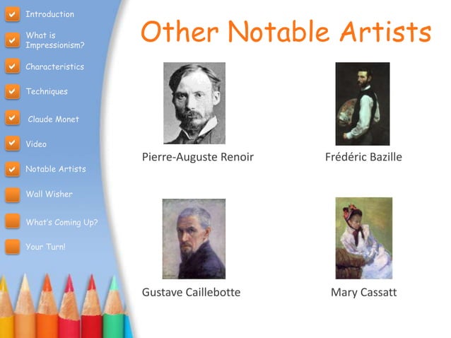 Impressionism PowerPoint | PPTX | Painting | Arts and Crafts