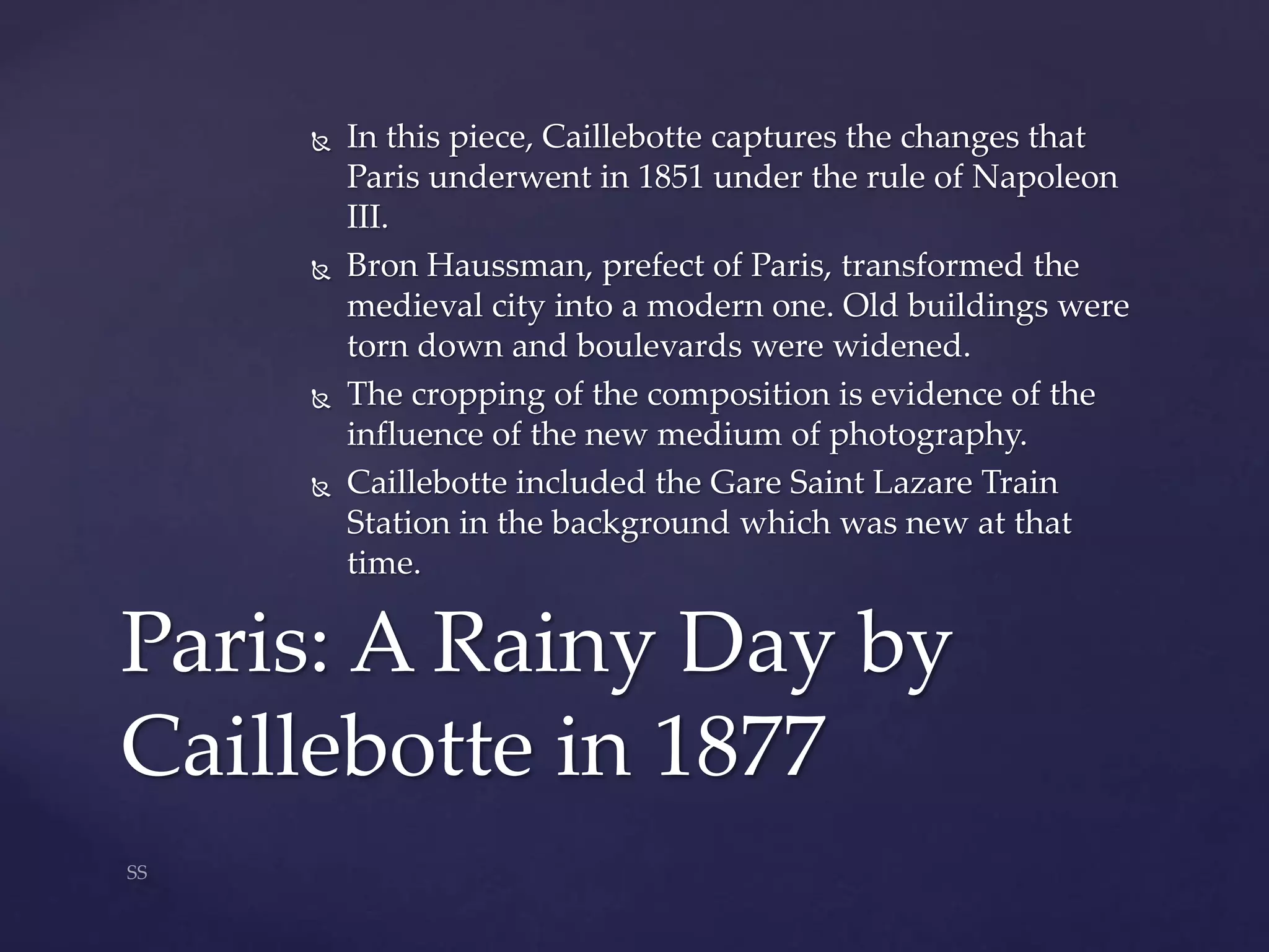 Impressionism & Post-Impressionism Art History | PPTX