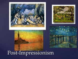 Impressionism & Post-Impressionism Art History | PPTX