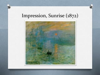 Impressionism PPT.pptx | Painting | Arts and Crafts