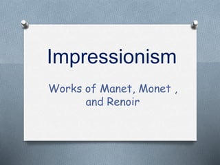 Impressionism PPT.pptx