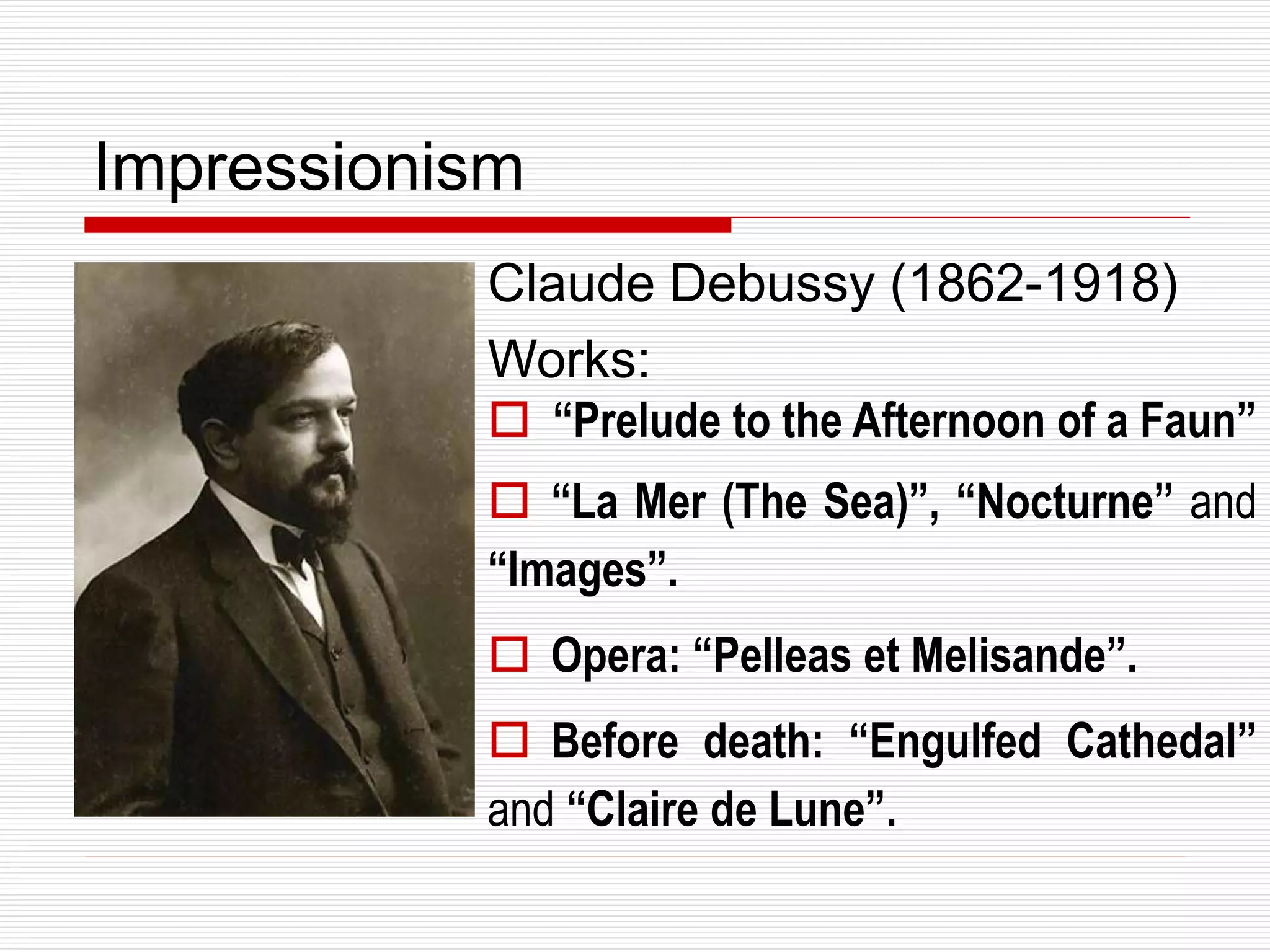 IMPRESSIONISM VS. EXPRESSIONISM MUSIC [Autosaved].ppt