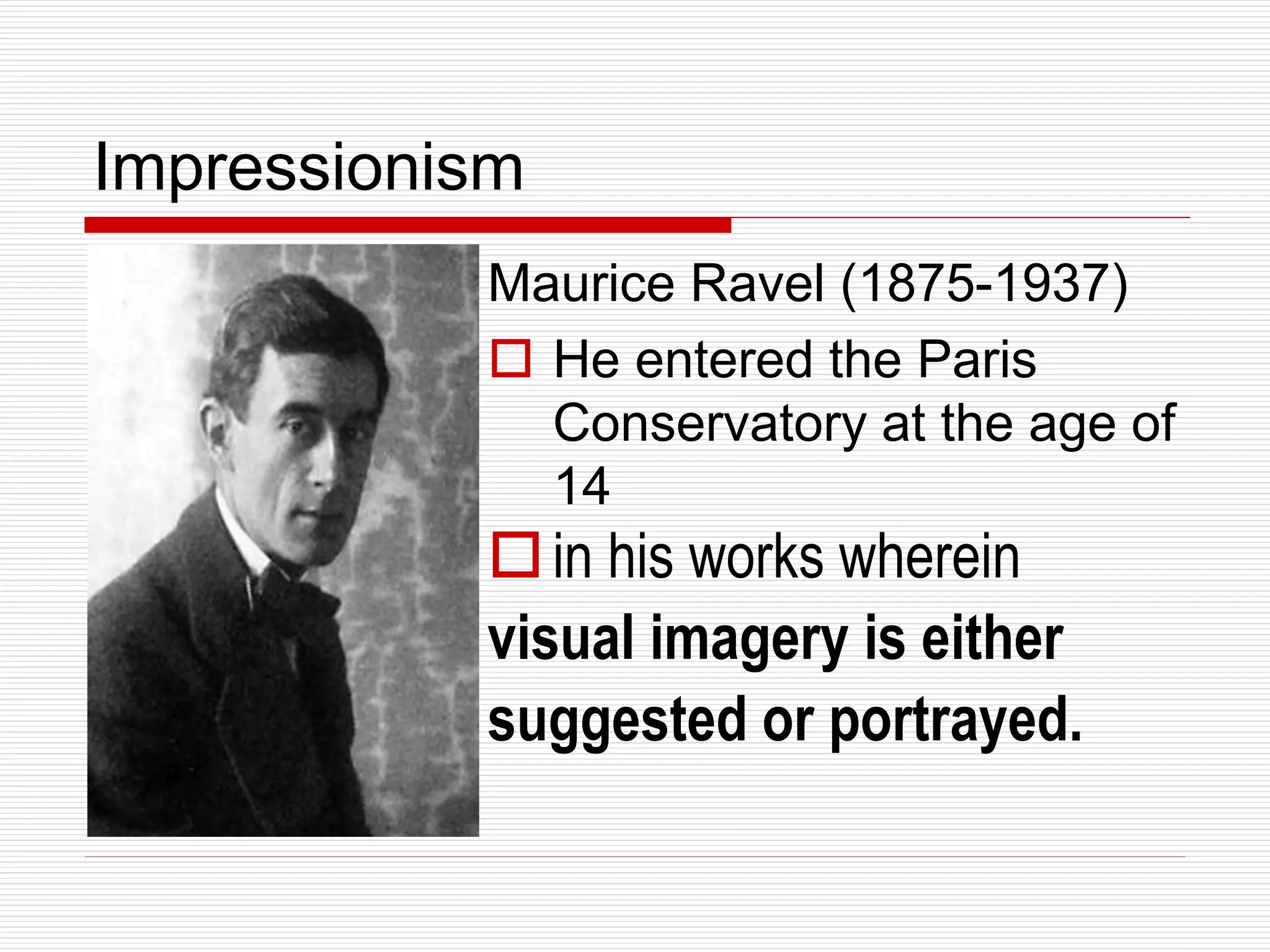 IMPRESSIONISM VS. EXPRESSIONISM MUSIC [Autosaved].ppt
