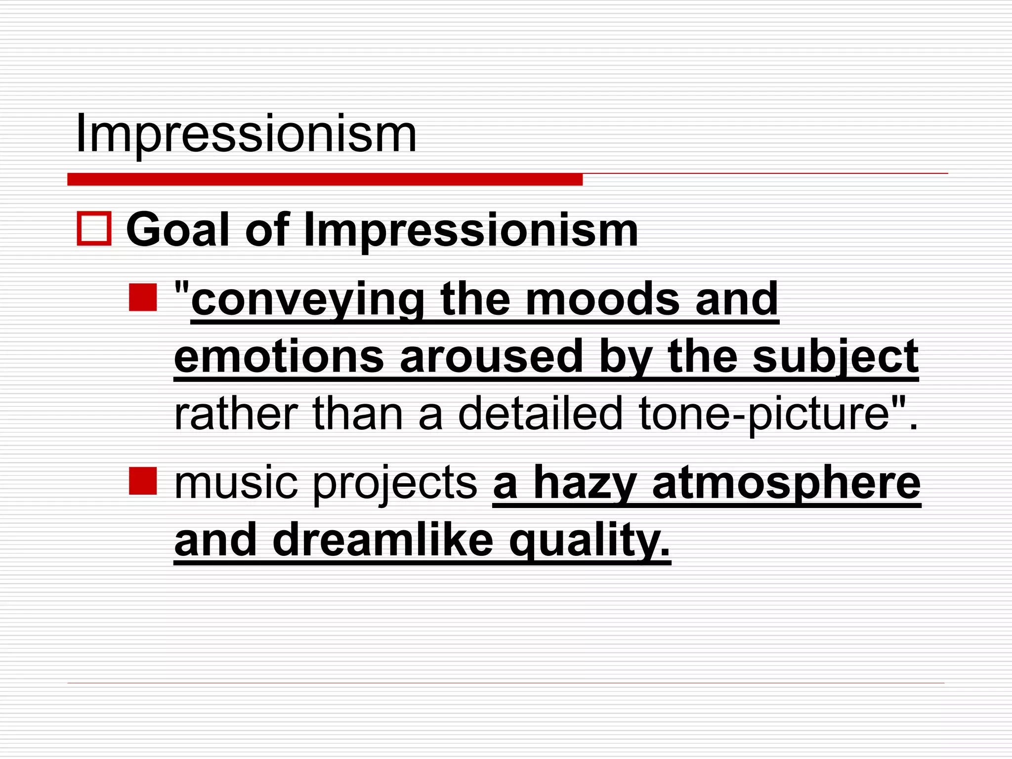 IMPRESSIONISM VS. EXPRESSIONISM MUSIC [Autosaved].ppt