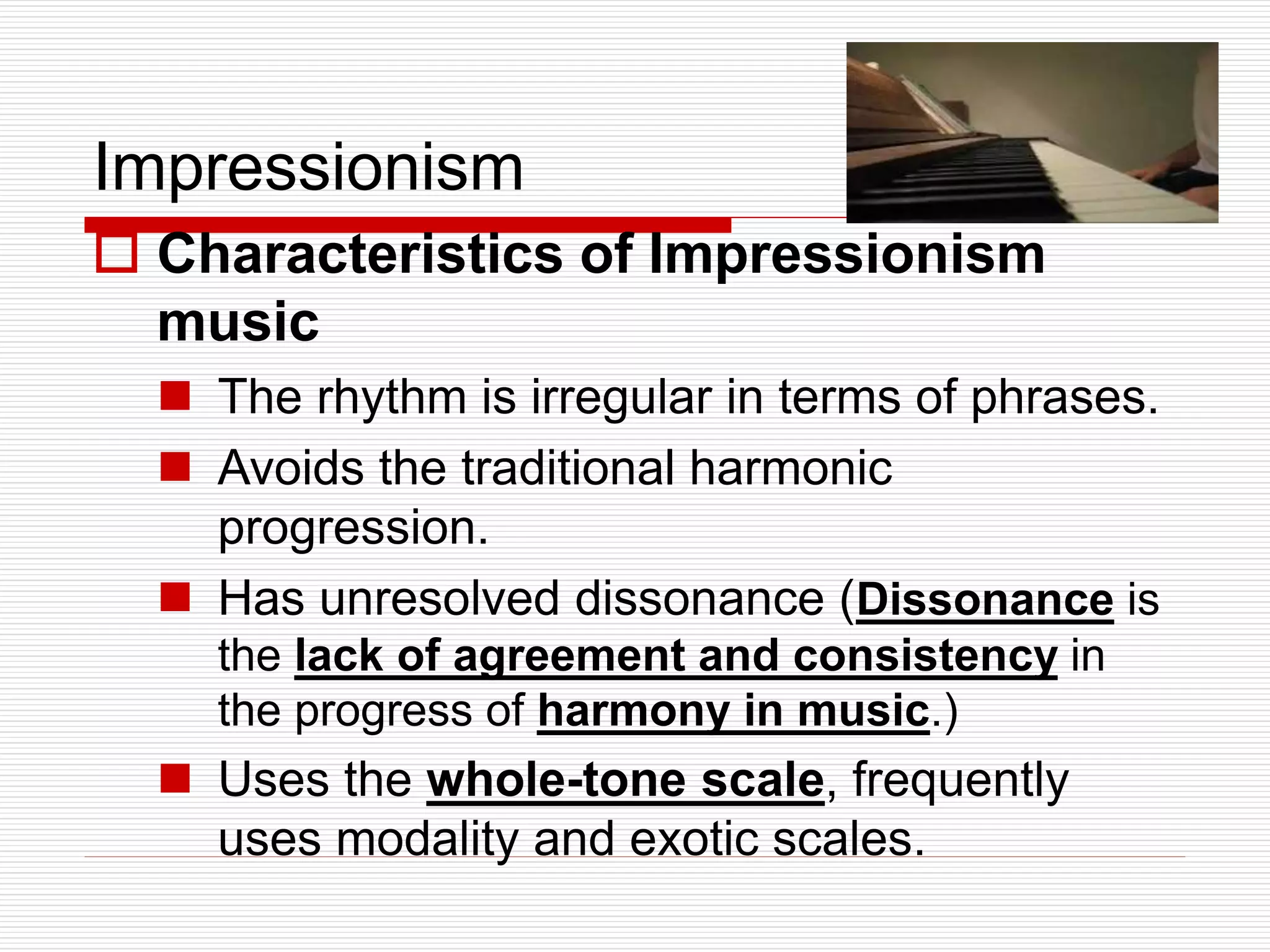 IMPRESSIONISM VS. EXPRESSIONISM MUSIC [Autosaved].ppt
