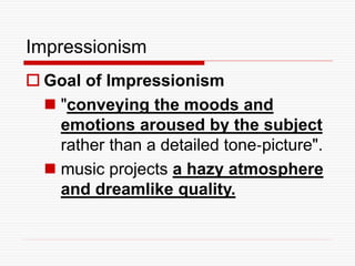 IMPRESSIONISM VS. EXPRESSIONISM MUSIC [Autosaved].ppt