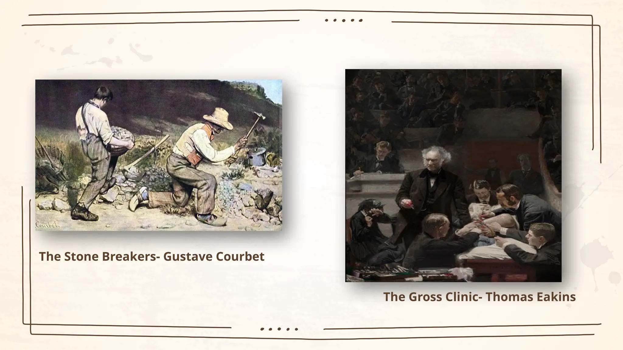 Impressionism vs Realism Movements in Literature | PPT