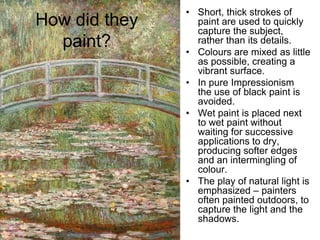 Impressionist art | PPTX